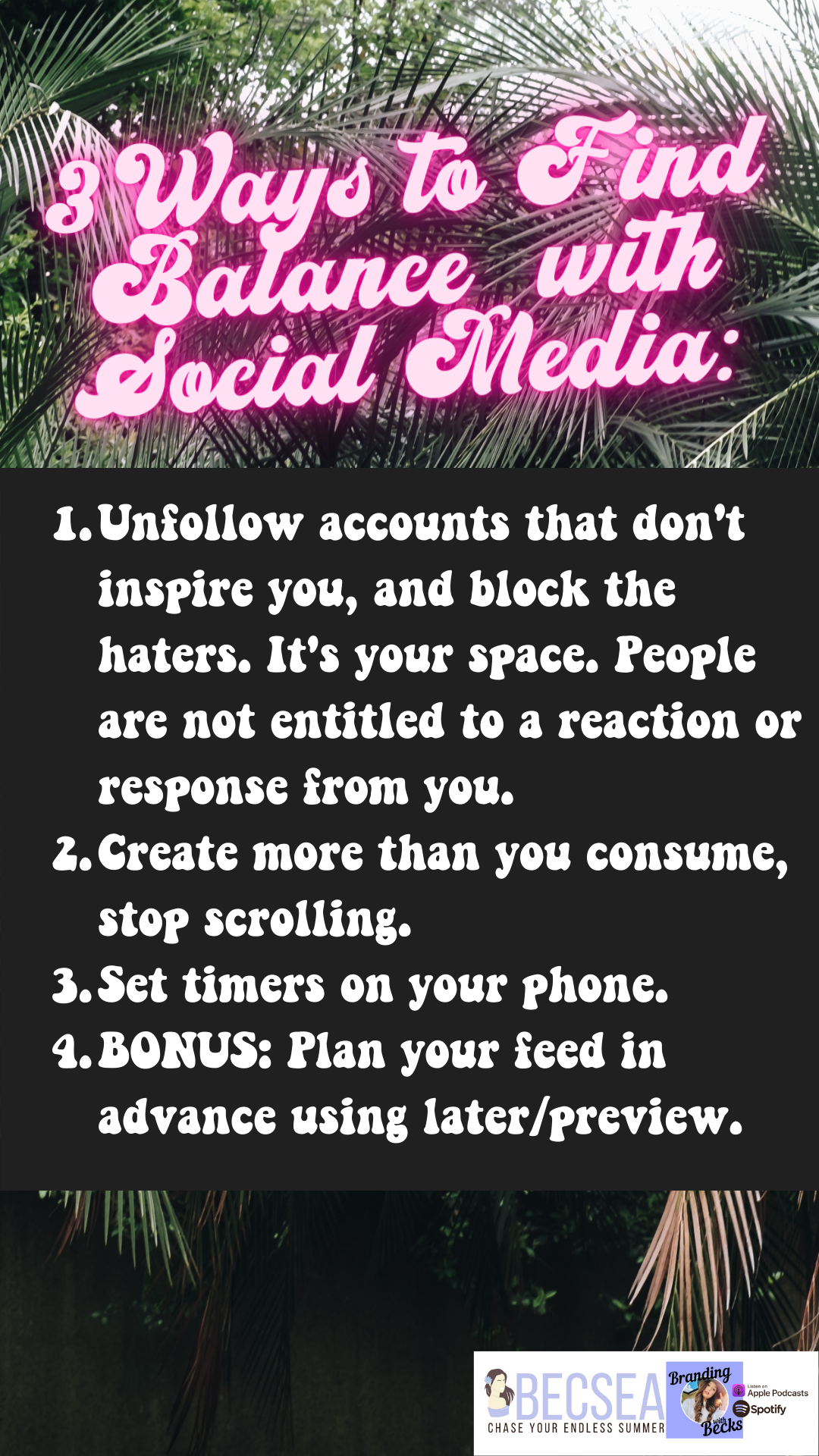 Finding Balance with Social Media – BECSEA